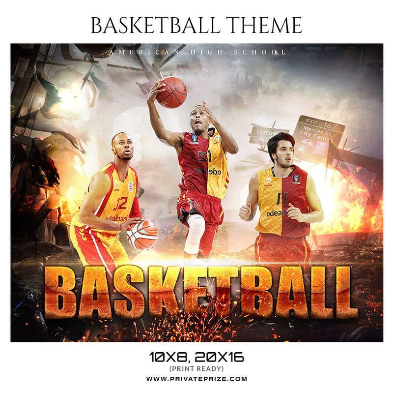 5 must have templates for basketball players | Privateprize Photography ...